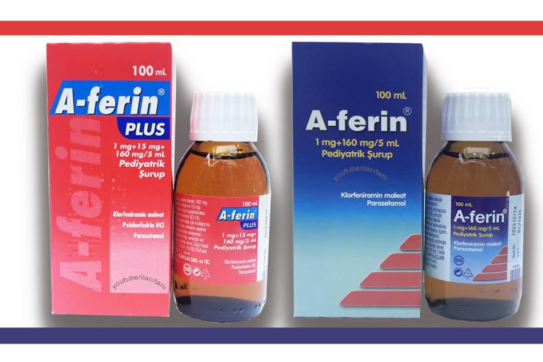 Aferin Şurup Kullanımı ve A-Ferin Plus Pediatrik Şurup